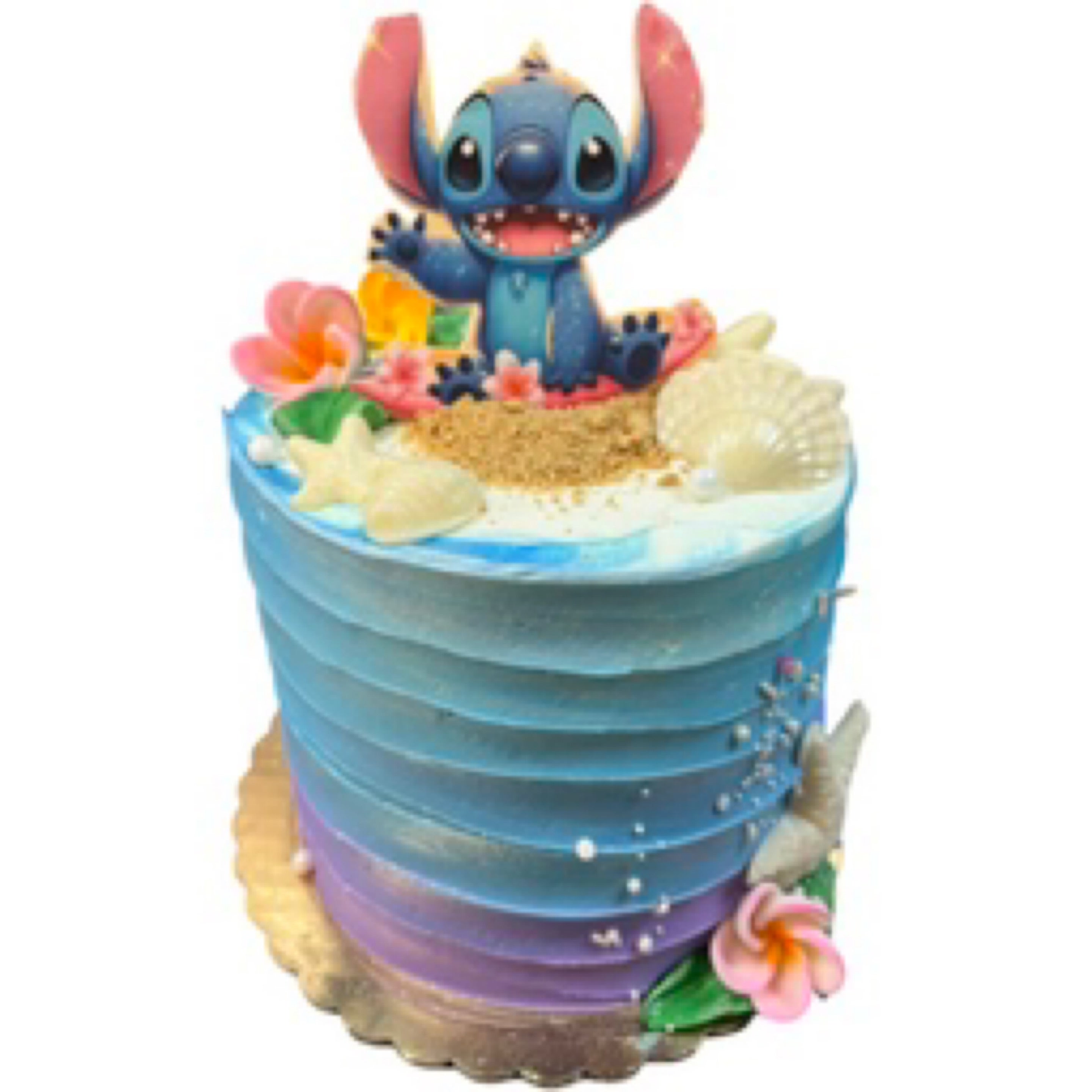 Stitch Themed Tropical Cake | Coccadotts Cake Shop - Myrtle Beach